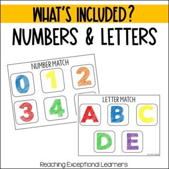 Matching Adapted Binder Special Education - Etsy