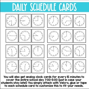 Editable Visual Daily Schedule for Special Education - Etsy