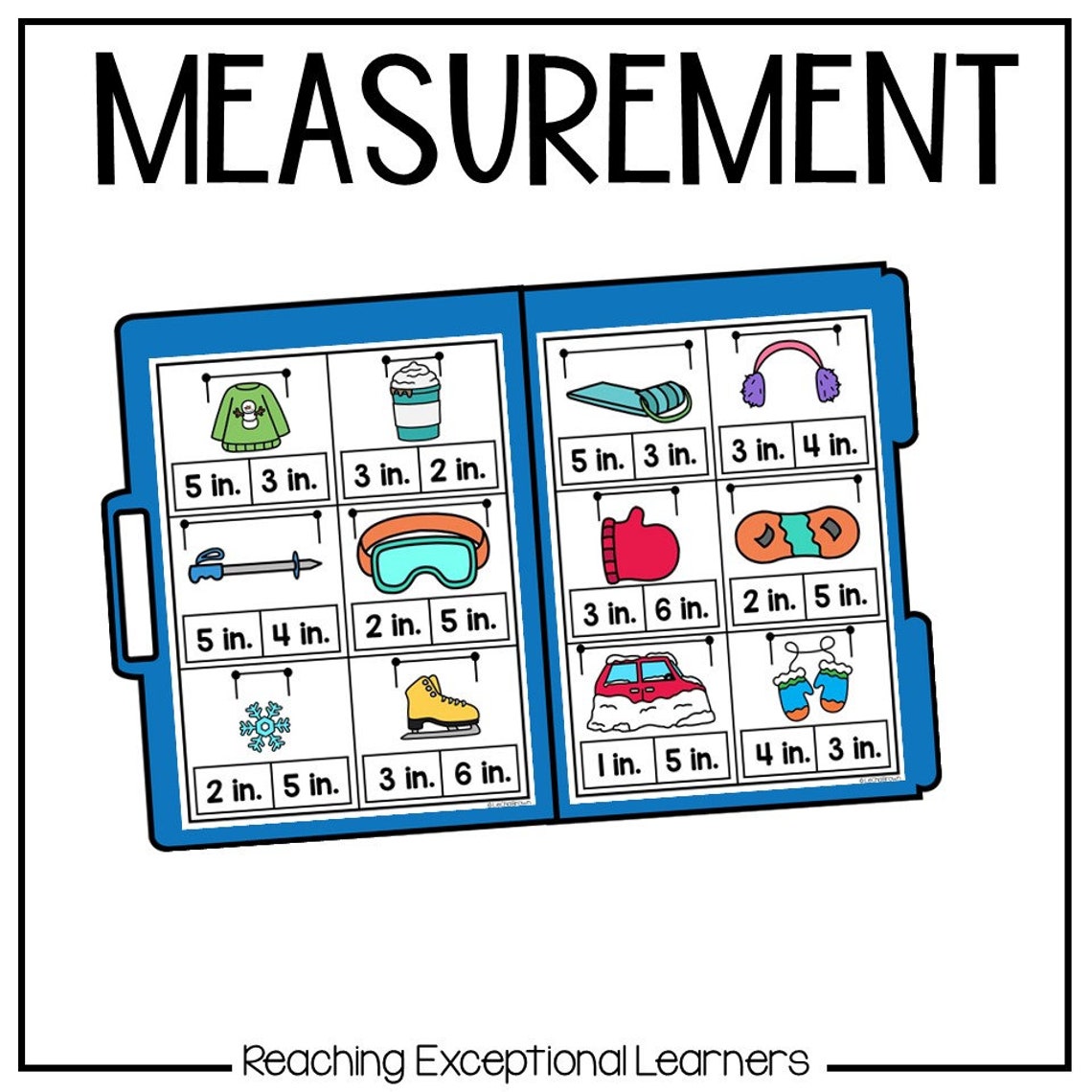 January Math File Folders - Etsy