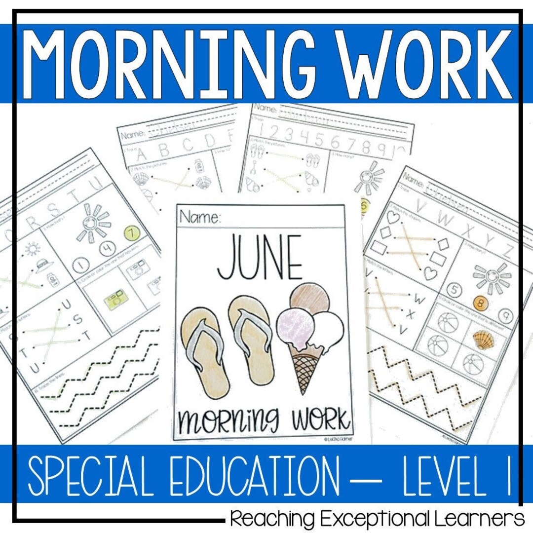 June Morning Work Level 1 - Etsy