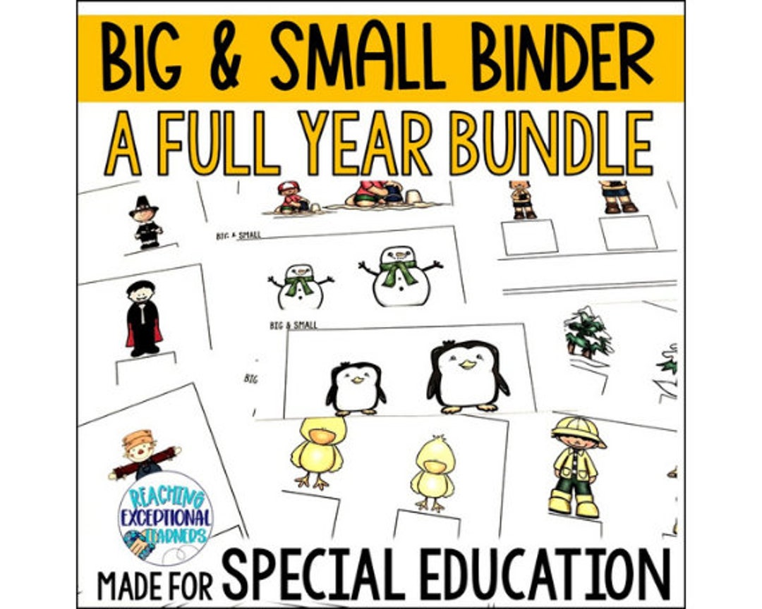 Big or Small Adapted Binder - Etsy