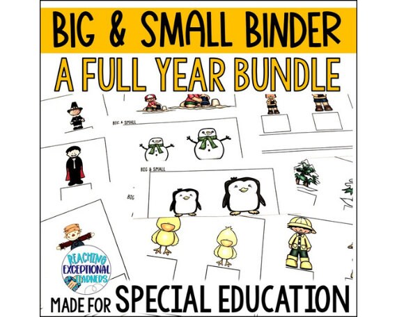 Big or Small Adapted Binder - Etsy