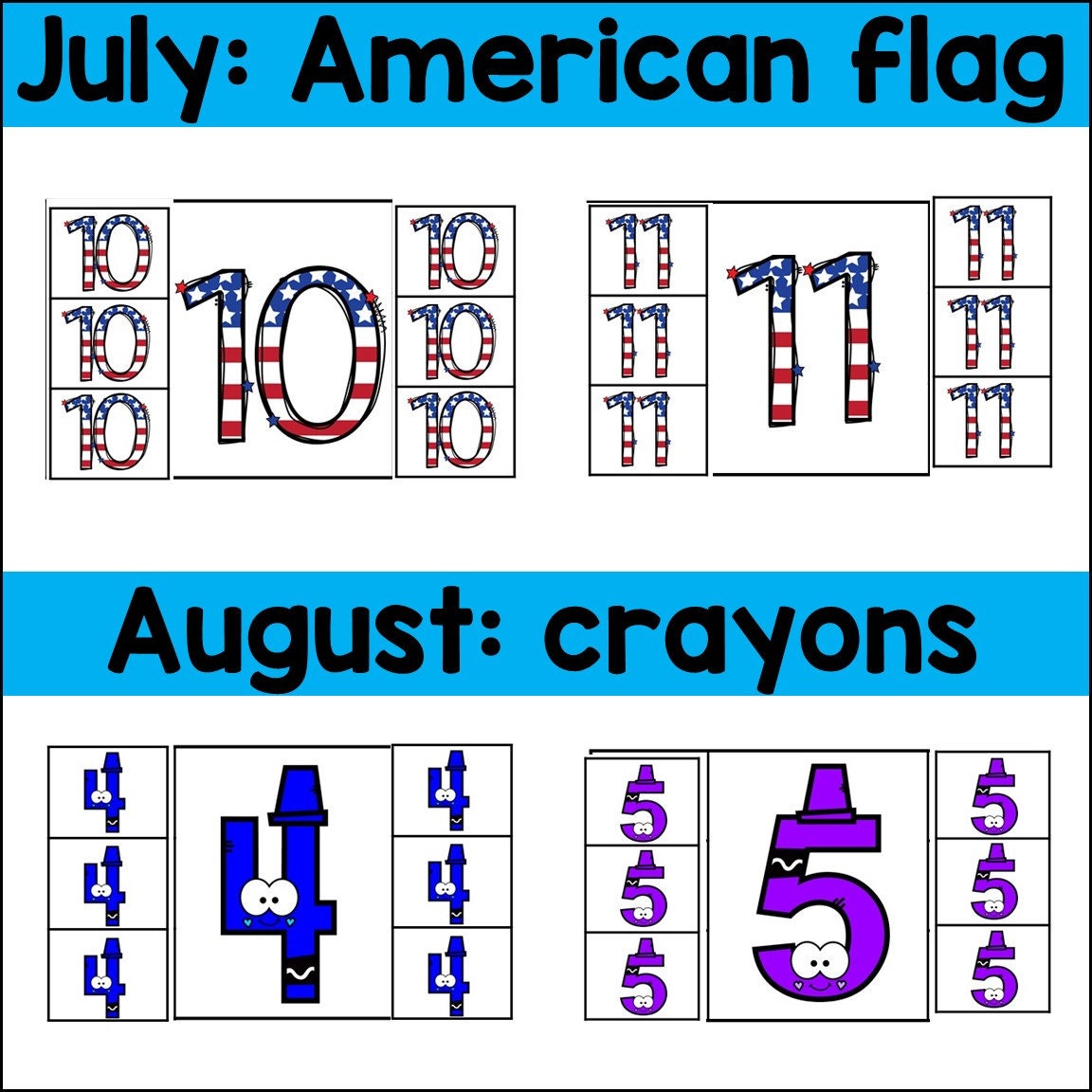 Errorless Numbers Task Boxes - Etsy