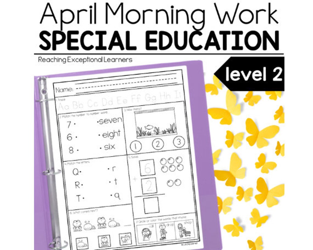 April Morning Work Level 2 - Etsy