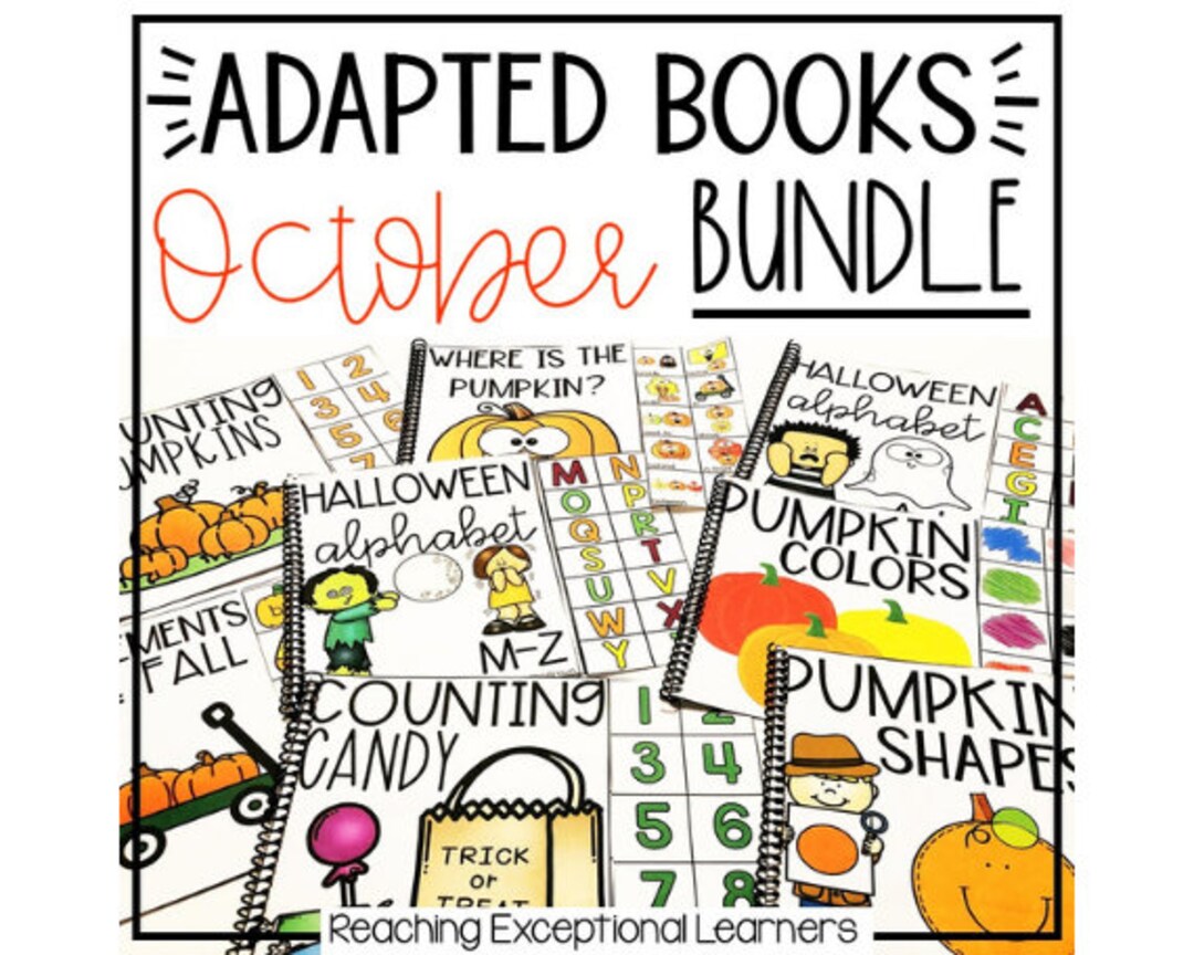October Adapted Book Bundle - Etsy