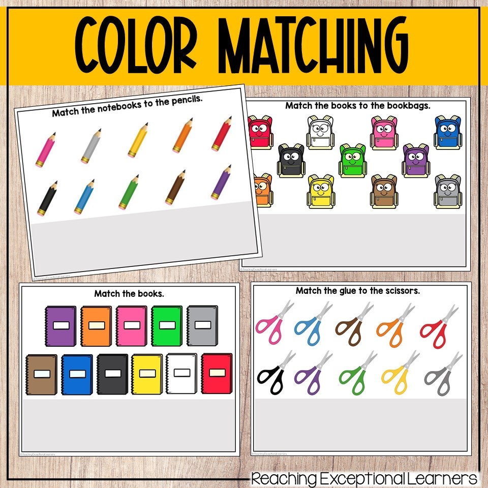 Back to School Adapted Binder for Special Education - Etsy