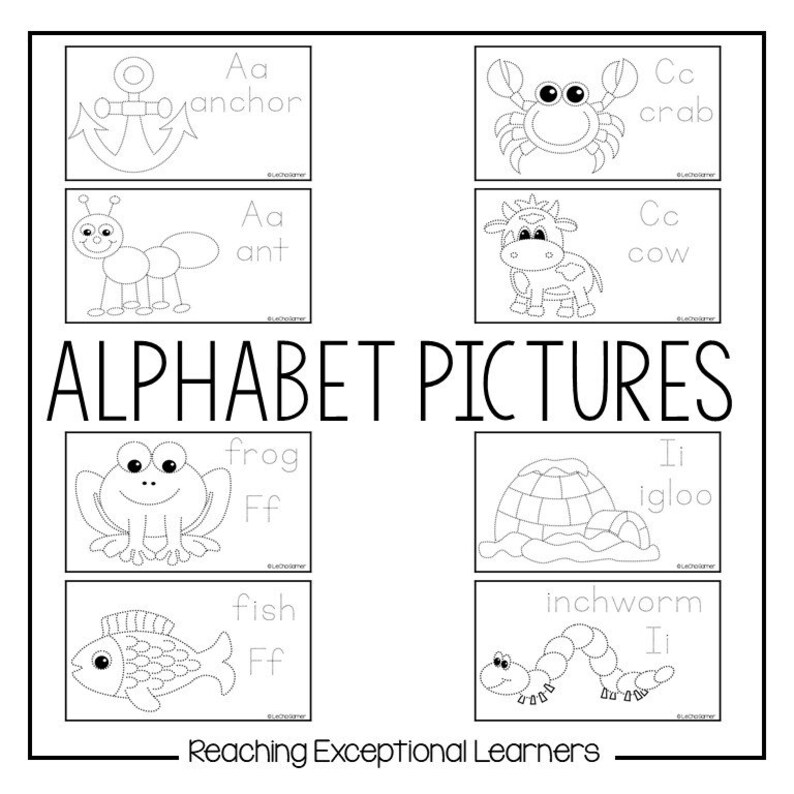 Tracing Task Boxes for Special Education - Etsy