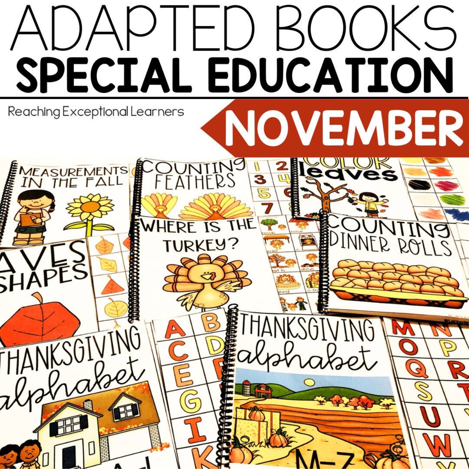 November Adapted Books Bundle - Etsy