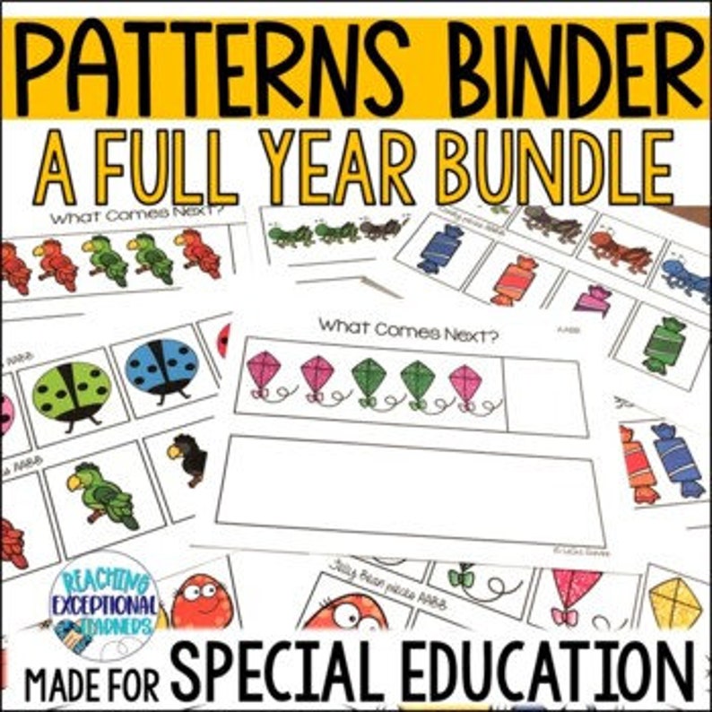 Adapted Binder BUNDLE - Etsy
