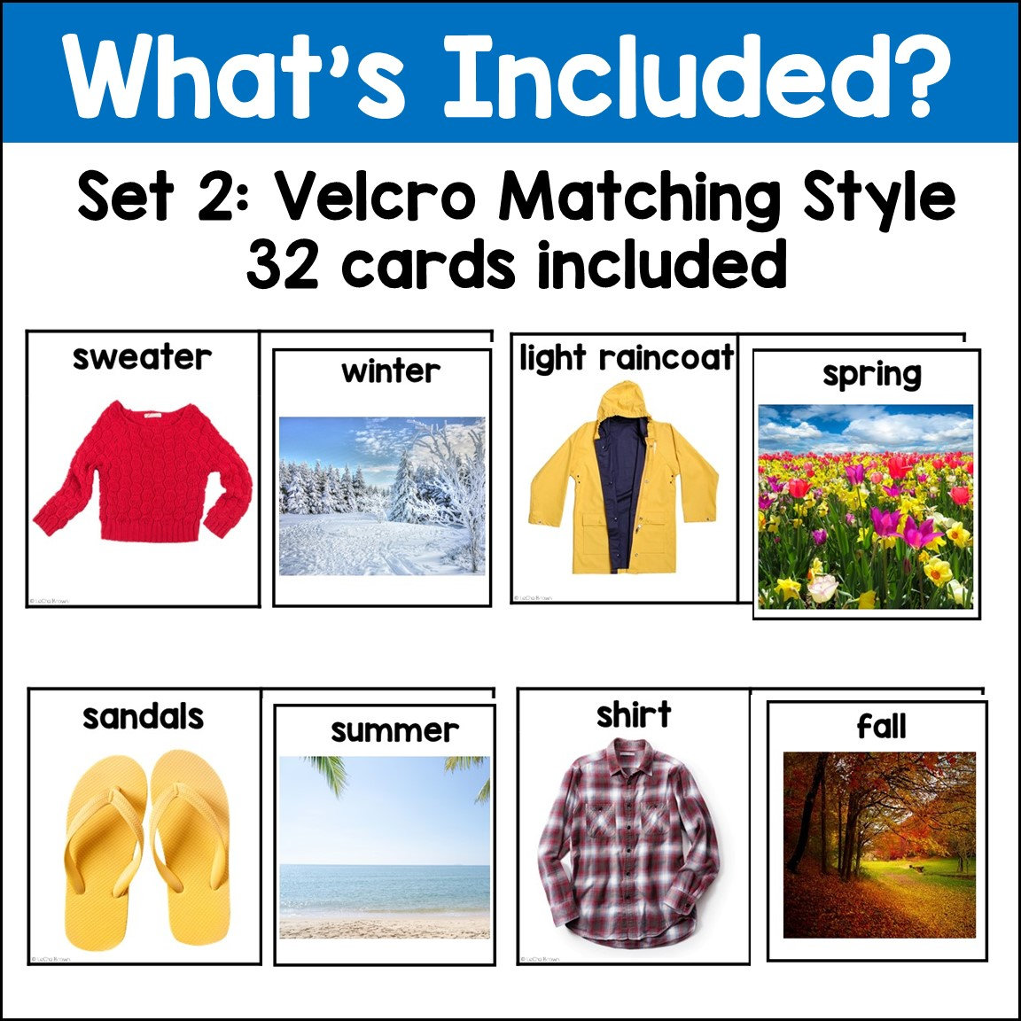 Dressing for the Seasons Task Cards - Etsy