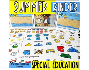 Morning Warm-up Binder, Morning Meeting Binder, Special Education ...