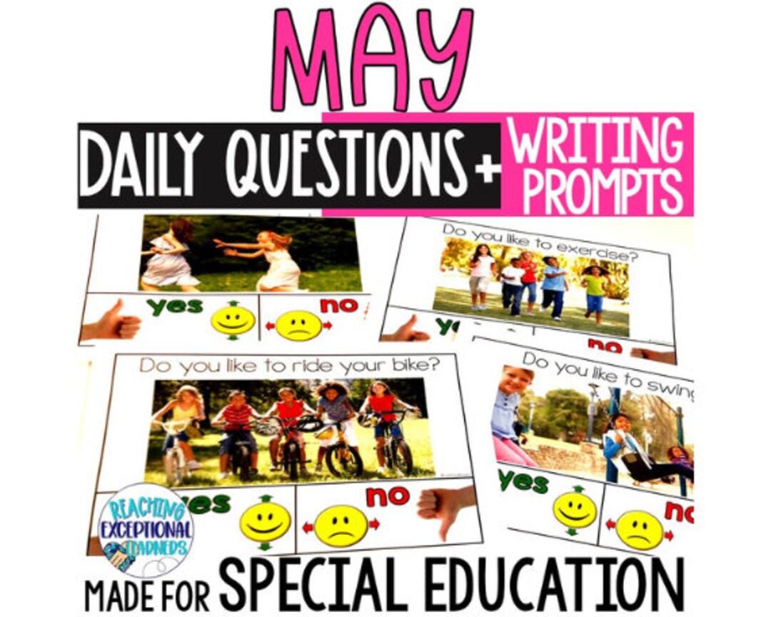 May Question of the Day Activities - Etsy