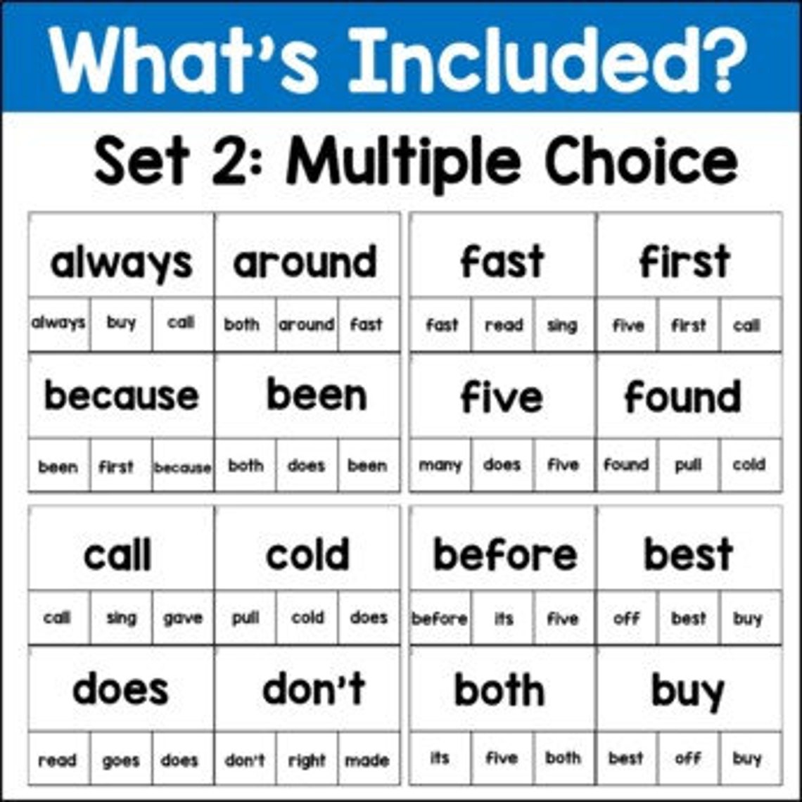 Sight Words Level 4 Task Cards - Etsy