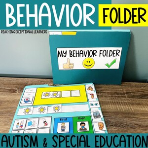 Behavior Folder for Autism and Special Needs - Etsy