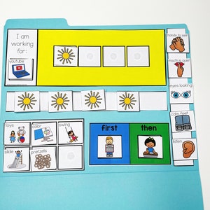 Behavior Folder for Autism and Special Needs - Etsy