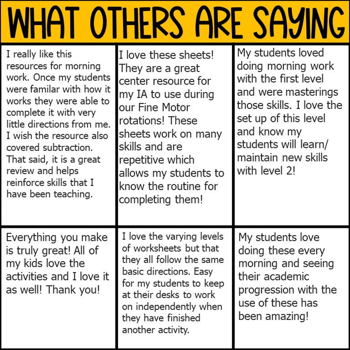 Morning Work Level 2 Special Education - Etsy