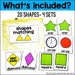 Shapes Task Cards - Etsy