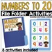 Numbers to 20 File Folder Activities - Etsy