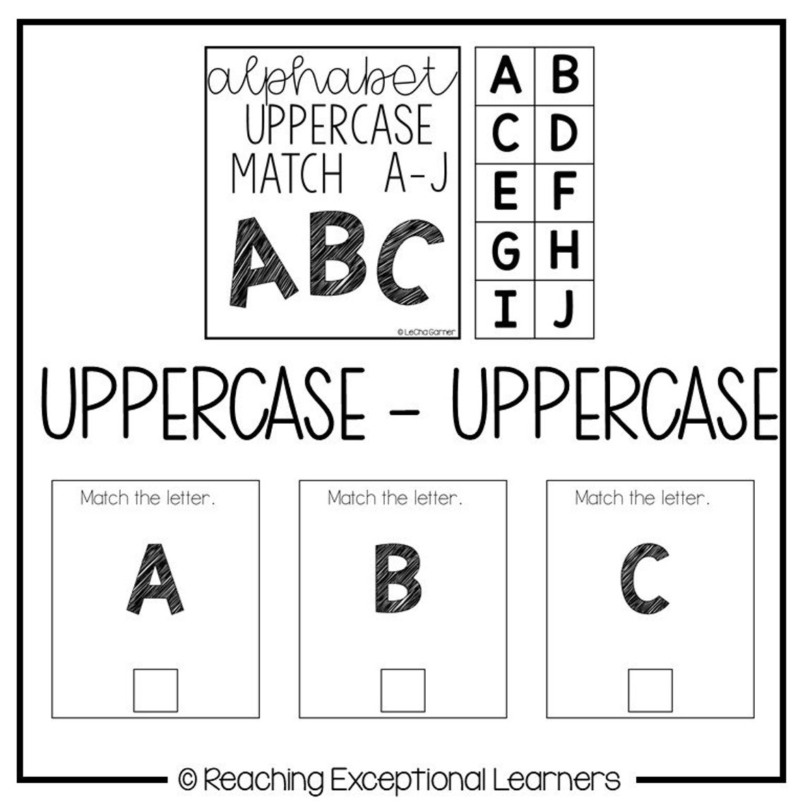 Alphabet Matching Interactive Books - Etsy