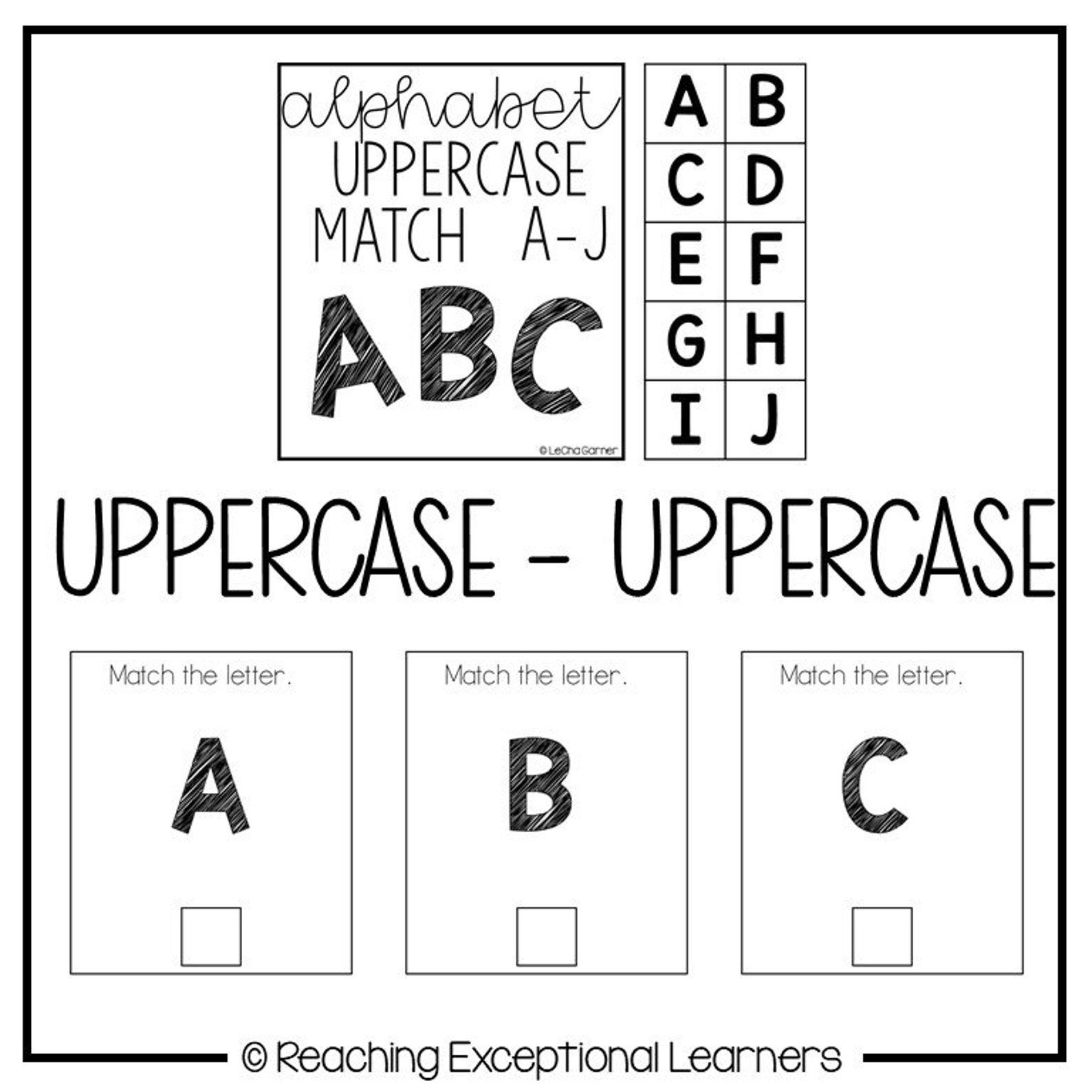 Alphabet Matching Interactive Books - Etsy