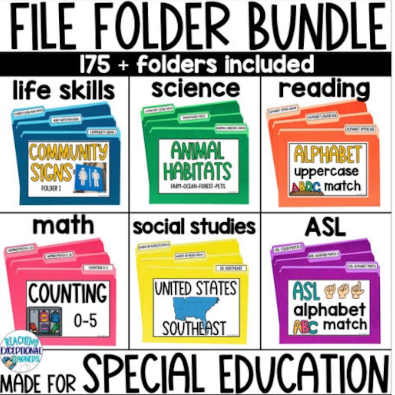 File Folder Games - Etsy