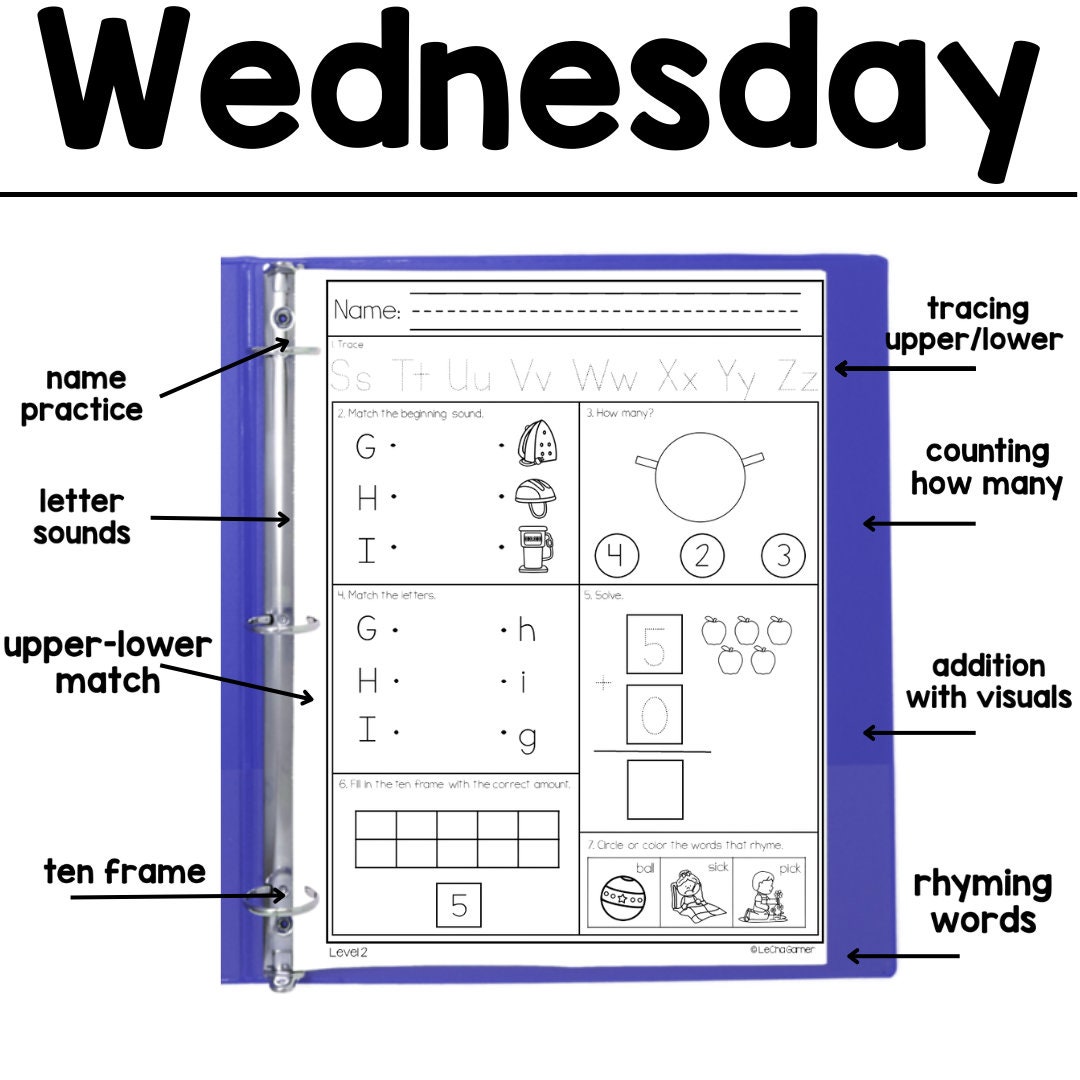 June Morning Work Level 2 - Etsy