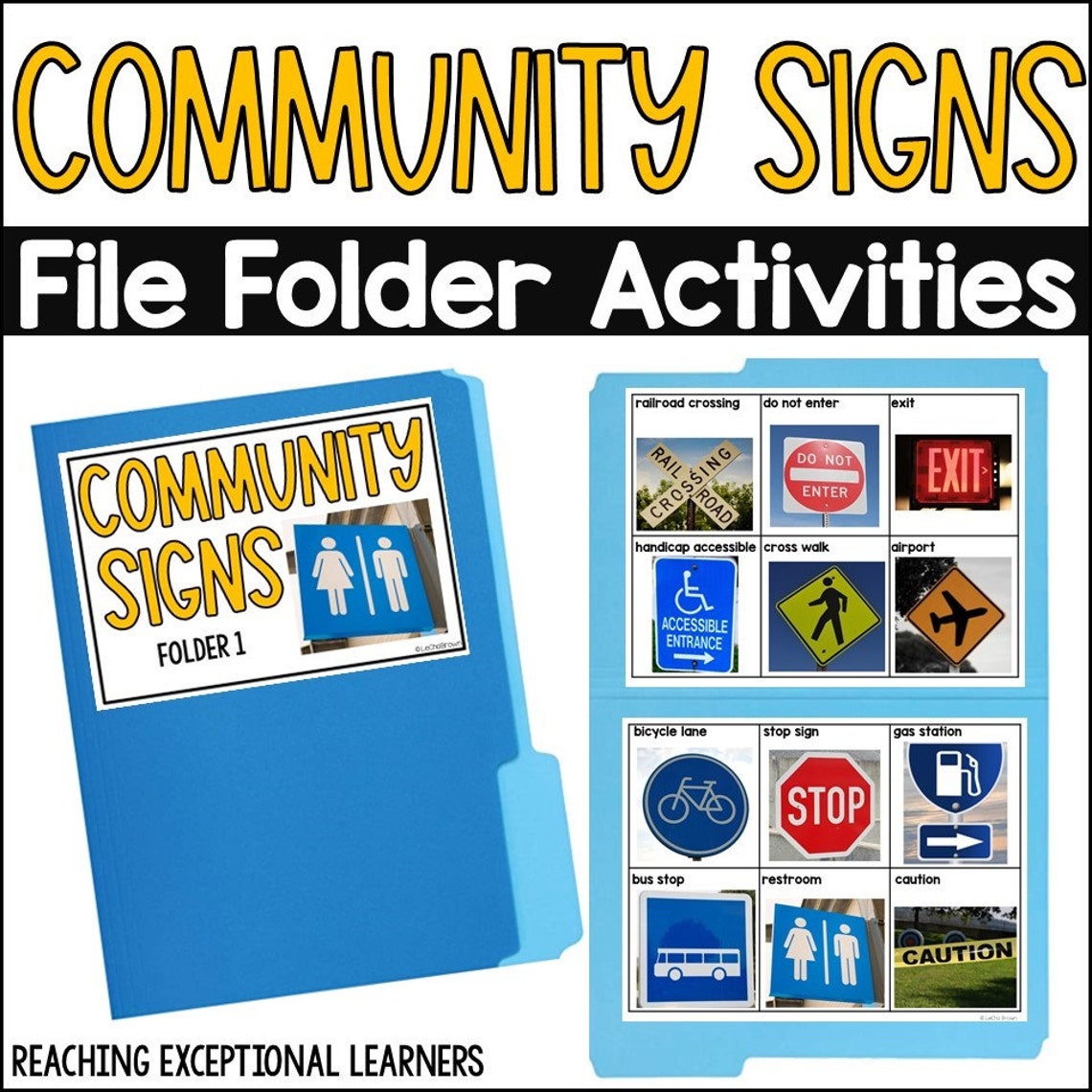 Life Skills File Folders - Etsy
