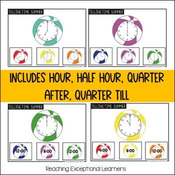 Telling Time Binder for Special Education - Etsy