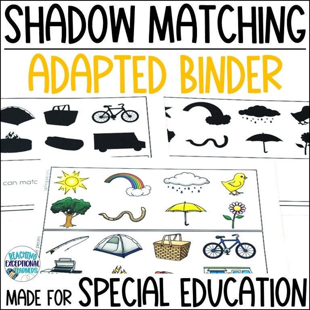 Shadow Matching Adapted Binder - Etsy