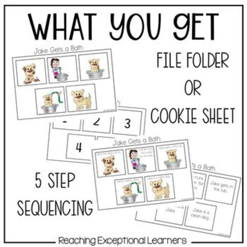 Sequencing Activities for Special Education - Etsy