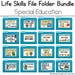 Life Skills File Folders - Etsy