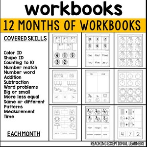 Special Education Math Curriculum - Etsy