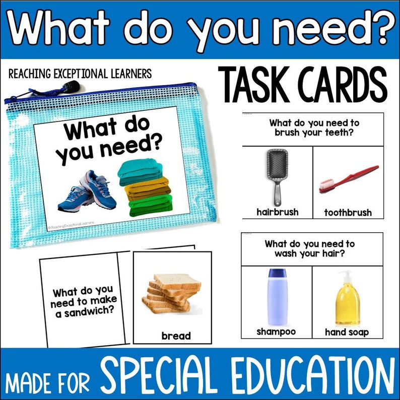 What Do You Need Task Cards - Etsy