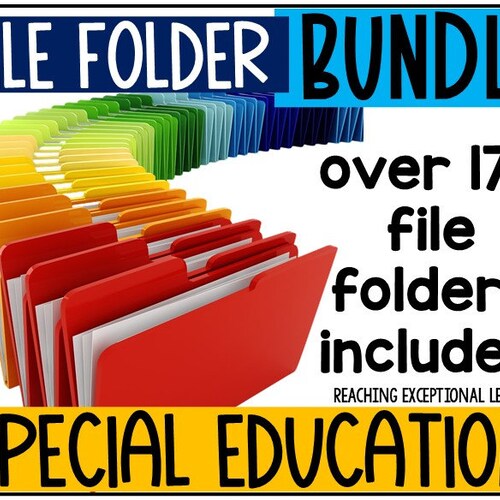 264 Printable File Folder Game Bundle Perfect for Speech - Etsy