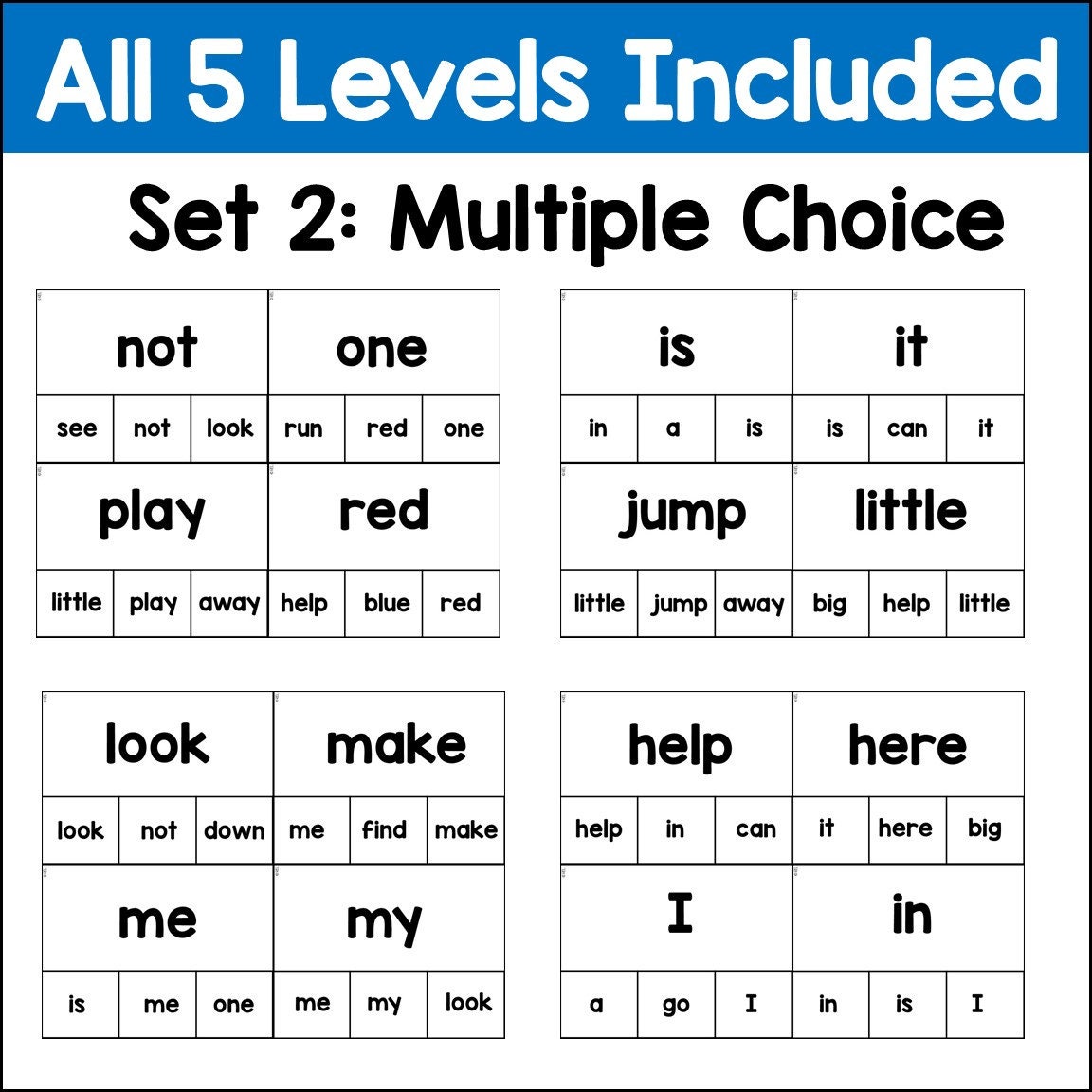 Sight Words Task Cards - Etsy