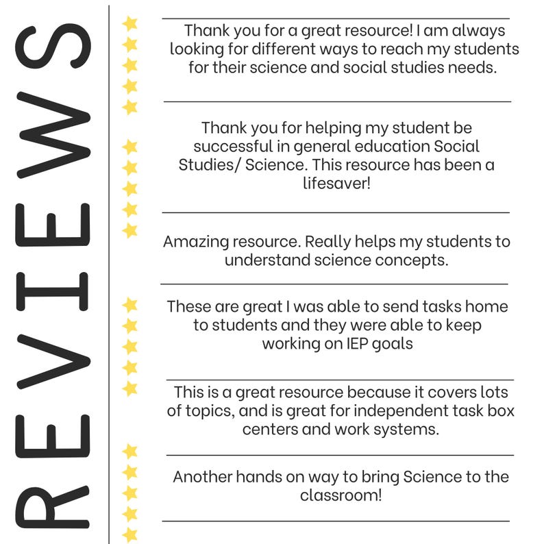 Science Task Boxes Special Education - Etsy