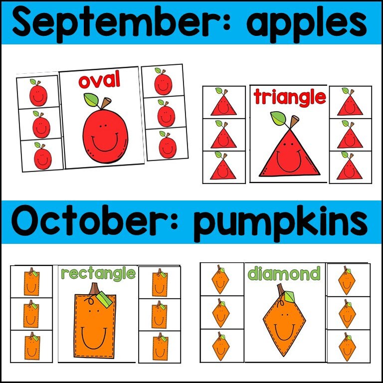 Errorless Shapes Task Boxes - Etsy