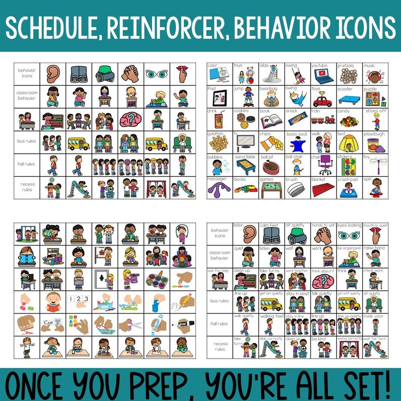 Behavior Folder for Autism and Special Needs | Etsy