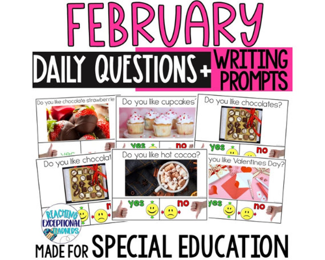 February Question of the Day Activities - Etsy