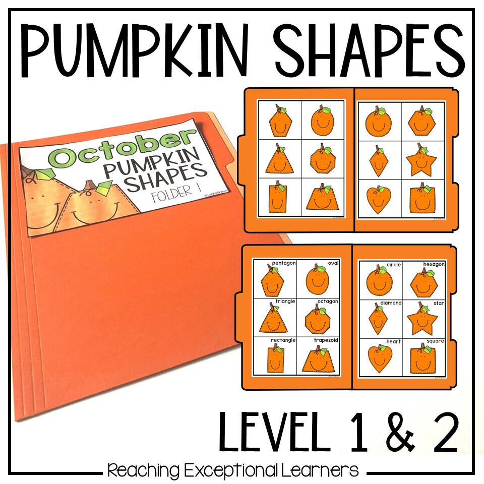 October Math File Folder Bundle - Etsy