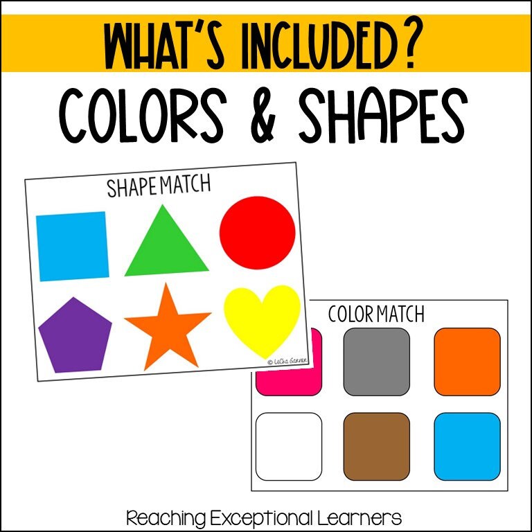 Matching Adapted Binder Special Education - Etsy