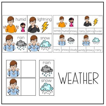 ASL Task Box Activities - Etsy