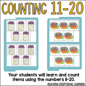 Counting to 20 File Folder BUNDLE - Etsy