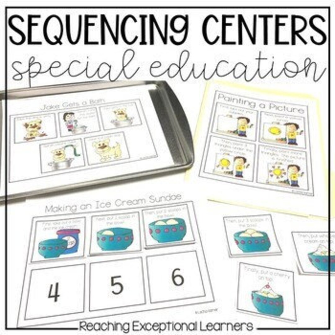 Sequencing Activities for Special Education - Etsy