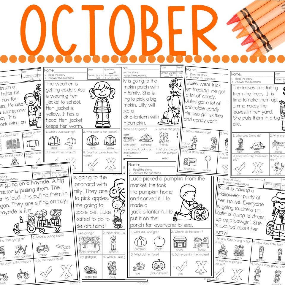 Comprehension Bundle Special Education - Etsy