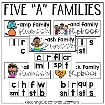 Word Family Book Bundle - Etsy