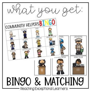 BINGO for Special Education Set 1 - Etsy