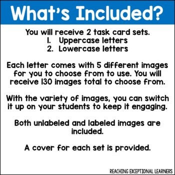 Beginning Sounds Task Card Set - Etsy