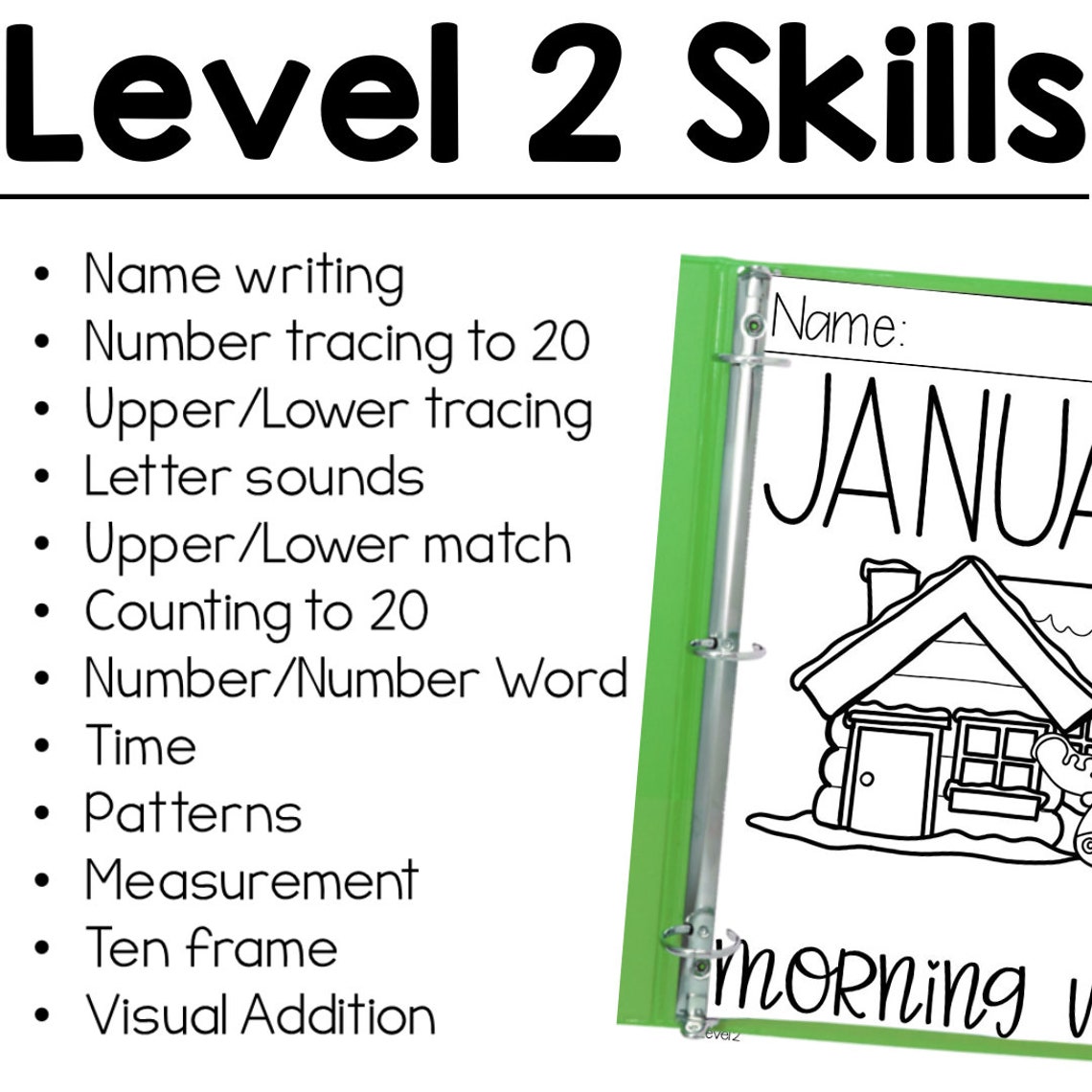 Morning Work Level 2 Special Education - Etsy