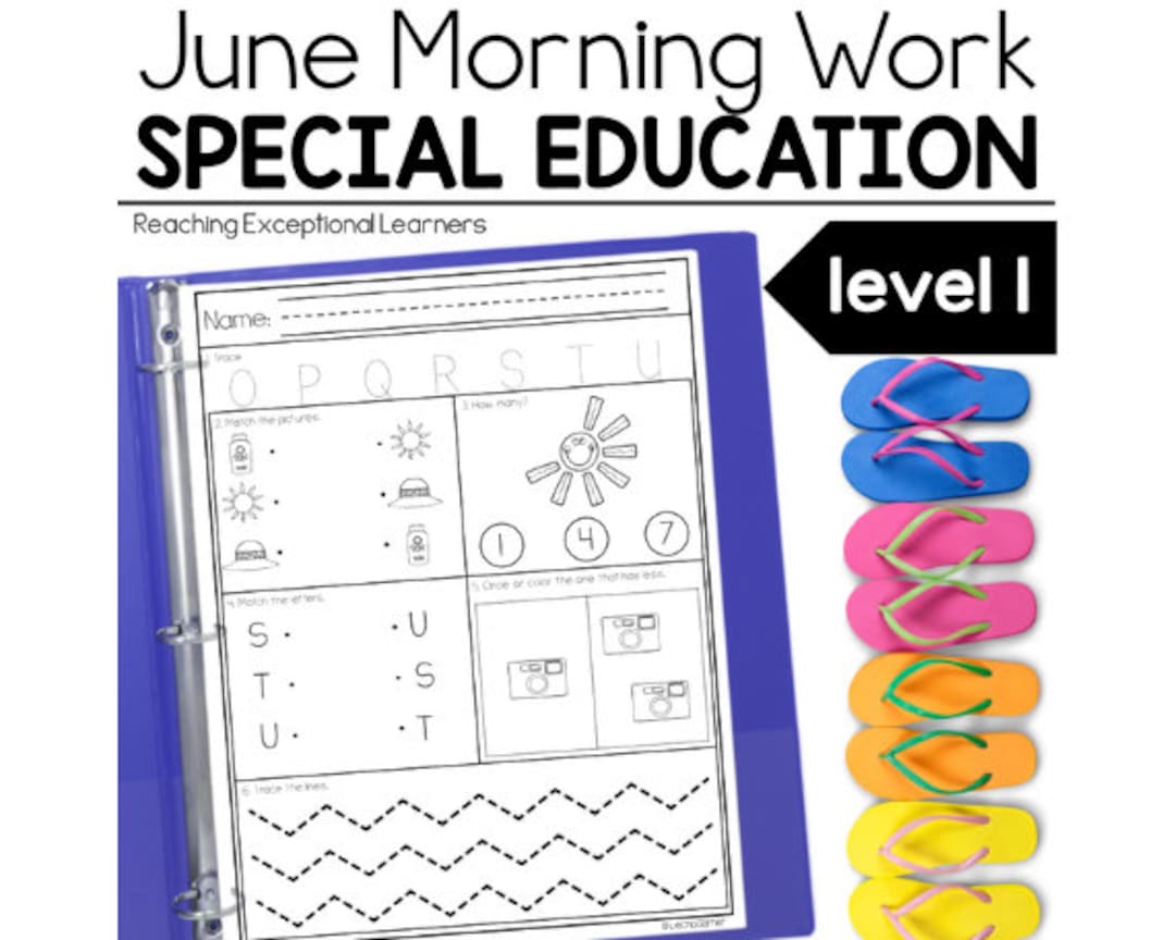 June Morning Work Level 1 - Etsy